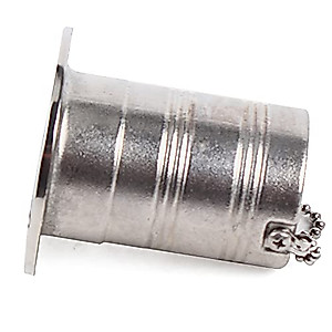 2" Keyless Cap Gas Fuel Tank 316 Stainless Steel Boat Marine Deck Fill/Filler for Boat Yacht RV Trucks Tractors