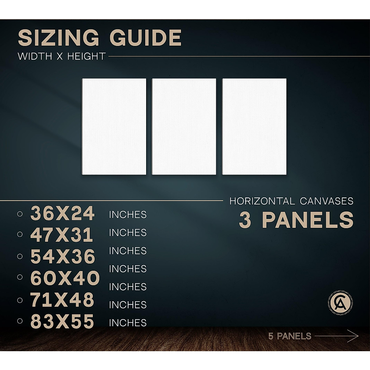 Astronauts Kiss in Space Canvas Print 3 Panels / 36x24 inches