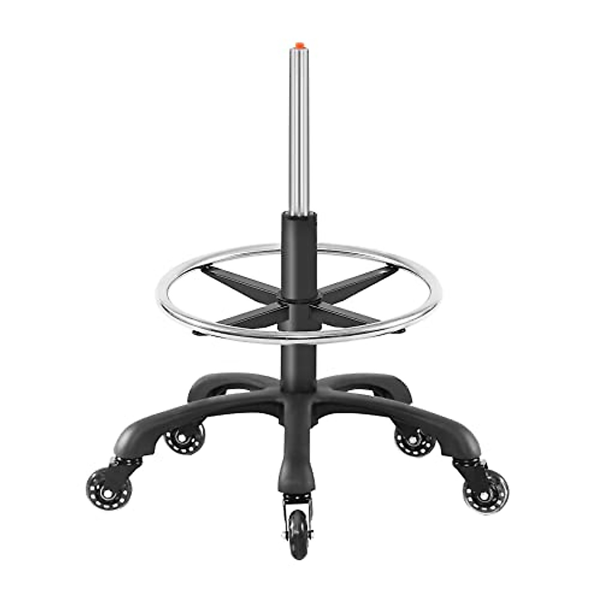 Saddle Stool Rolling Chair for Drafting Lab Clinic Dentist Salon Massage Office and Home Kitchen