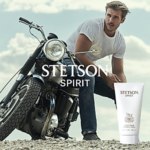 Stetson Spirit Shaving Cream - Shaving Cream for Men - Woody, Earthy, and Spicy Aroma with Fragrance Notes of Sandalwood, Spices, and Leather - 5 Fl Oz