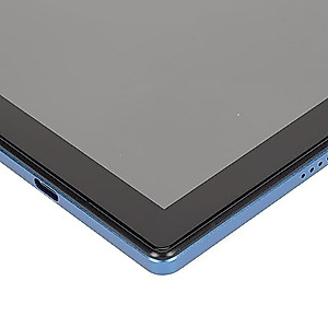 Honio 2 in 1 Tablet, HD Tablet 5G WiFi 4G LTE Blue Octacore CPU 10.1 Inch LCD 7000mAh (US Plug)