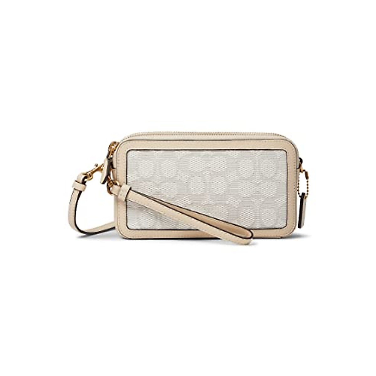 COACH Signature Jacquard Kira Crossbody Chalk/Ivory One Size