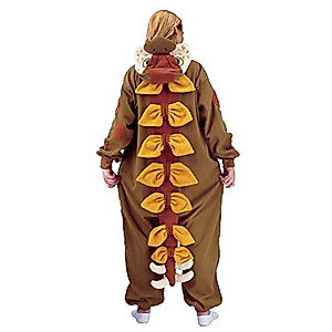 Adult Stegosaurus Onesie Pajamas Dinosaur Animal Cosplay Costume One Piece Jumpsuit Sleepwear for Women Men