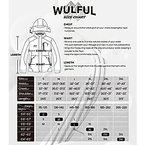 WULFUL Women’s Waterproof Snow Ski Jacket Mountain Windproof Winter Coat with detachable hood