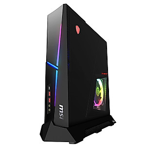 MSI Trident X (SFF) Gaming Desktop, Intel Core i9-11900K, GeForce RTX 3080, 32GB Memory, 2TB SSD, WiFi 6E, USB Type-C, Thunderbolt 4, VR-Ready, Windows 10 Home Adv. (11TE-1870US)