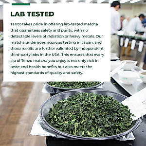 Tenzo Matcha Green Tea Powder - Matcha Powder USDA Organic Premium Grade - Authentic Japanese Matcha Tea - Original Matcha Latte Powder - BetterBoost (1.06 Ounce)