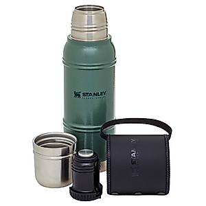 Stanley 10-09841-001 The Quadvac™ Thermal Bottle Hammertone Green 1.1QT / 1.0L