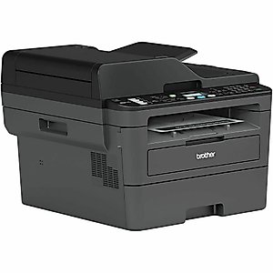 Brother MFC-L26 Series All-in-One Laser Printer, Automatic Duplex Printing, 250 Sheets, Wireless, Mobile Printing, Duplex, with MTC Printer Cable