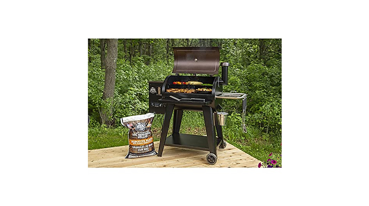 Pit Boss PB820D3B Wood Pellet Grill: 8-in-1 Versatile BBQ