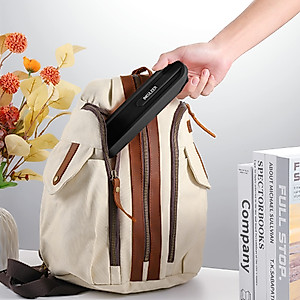 INKULEER Travel cutlery set, 18/8 stainless steel cutlery, Reusable utensils set with case, Portable Silverware Lunch Box for Camping and Office(Black/knife set)