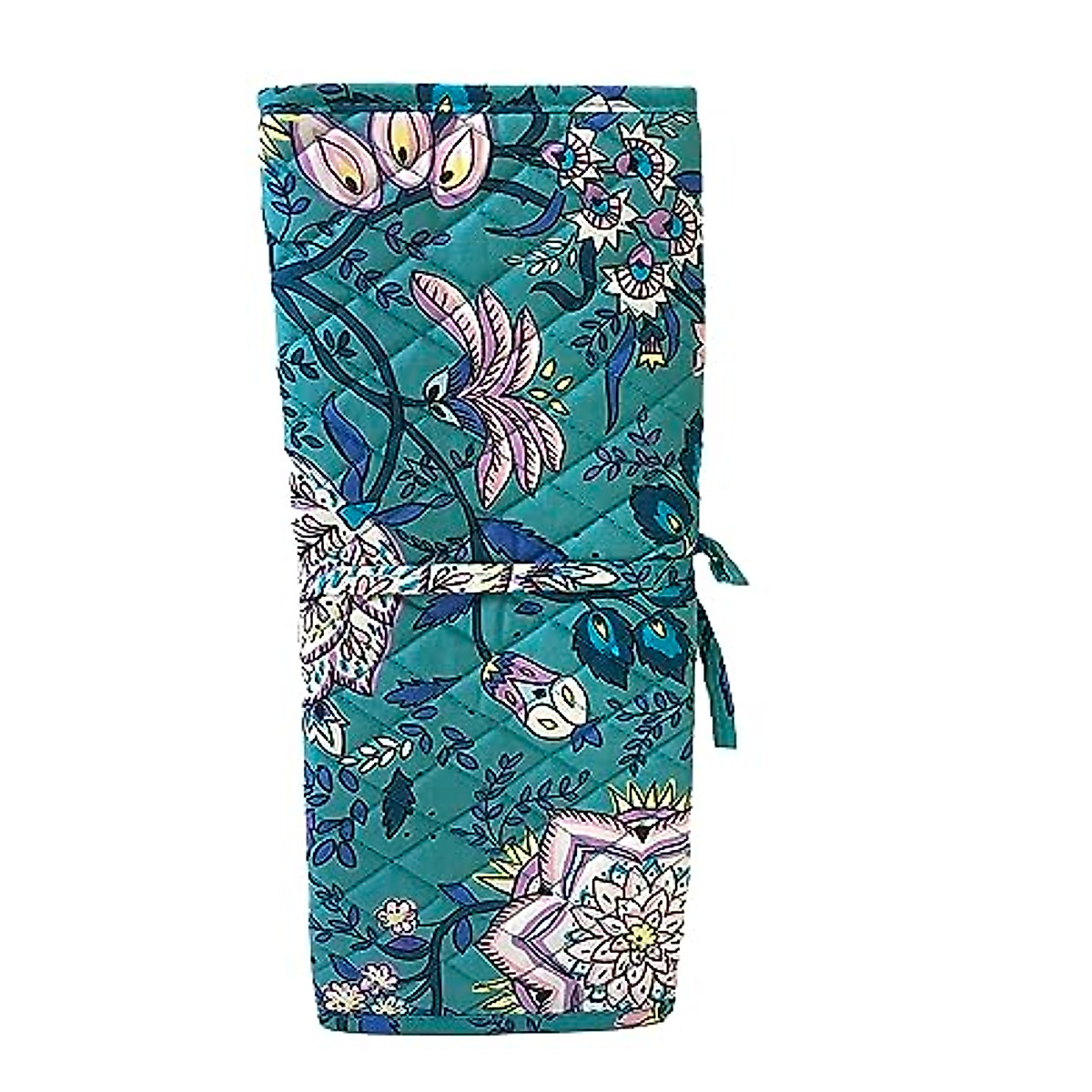 Vera Bradley Signature Travel Curling & Flat Iron Cover & Pad (Peacock Garden)