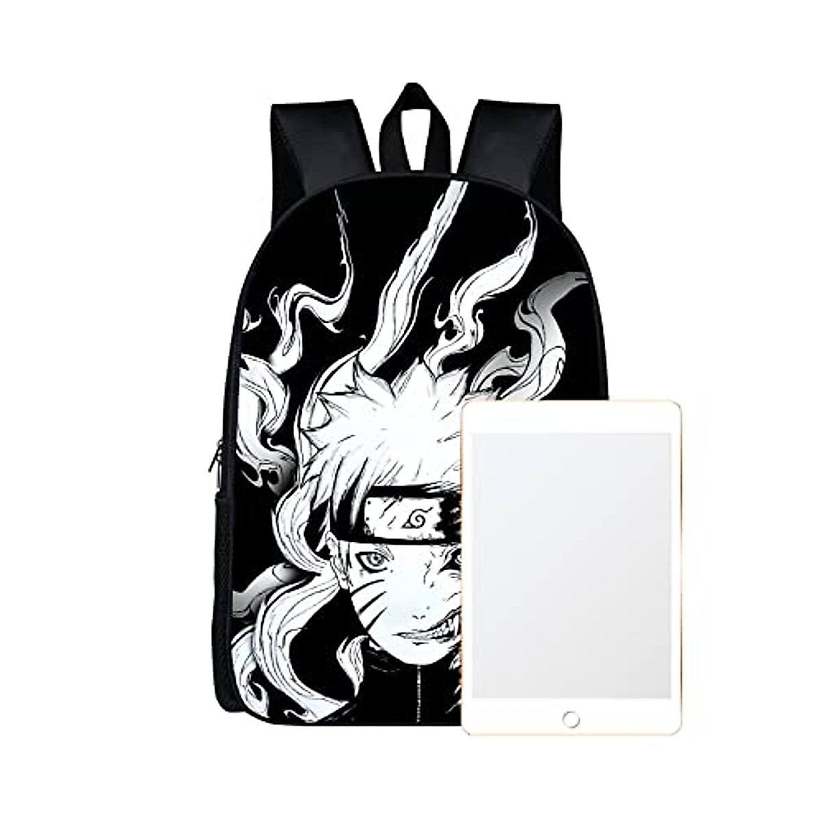 Ndw Unisex Anime Backpack 3d Printing Cosplay Casual Daypacks Novelty Double Shoulder Bag Travel Bag 3-One Size