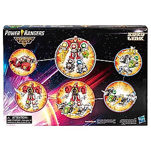 Power Rangers Cosmic Fury Cosmic Zord Mega Pack, Action Figure Toys for 4 Year Old Boys and Girls and Up (Amazon Exclusive)