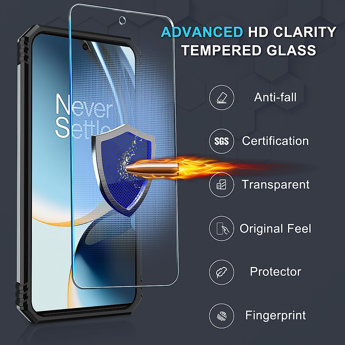 Janmitta Compatible with OnePlus Nord N30 5G Case Built in Slide Camera Lens Cover+Screen Protector+Finger Ring Holder Kickstand,Heavy Duty Shockproof Full Body Protective Phone Cover,2023 Silver