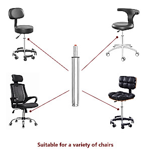 Office Chair Gas Lift Cylinder Replacement, Hydropneumatic Impact Piston for Gaming Chairs 、Tattoo and Massage Stool Gas Lift Replacement, Heavy Duty (1000lbs) (5.9 inch)