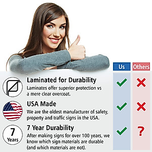 SmartSign 14 x 10 inch “Ring Buoy For Emergency Use Only, Not A Pool Toy” Metal Sign, Screen Printed, 40 mil Laminated Rustproof Aluminum, Brown, Black and White, Made in USA