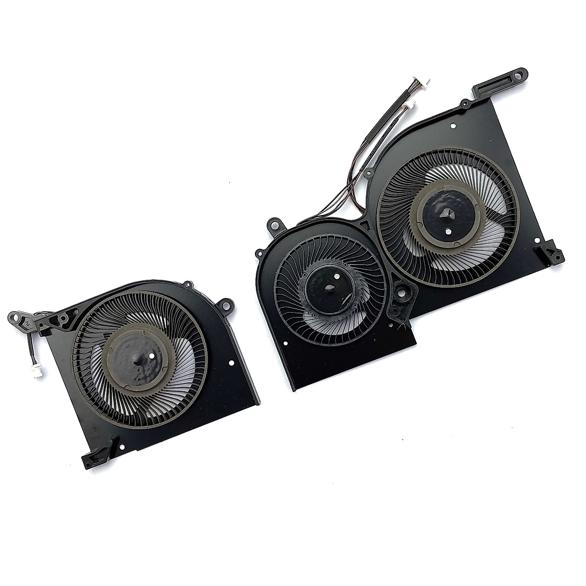 CPU+GPU Cooling Fan Replacement for MSI GS66 WS66 Stealth 10SD 10SE 10SF 10SFS 10SGS,10UG 10UH 10UE MS-16V1 MS-16V2 MS-16V3 BS5005HS-U4Q BS5005HS-U4J 16V1-G-CW 16V1-G-CCW DC5V 1.0A Fan Pair Fans