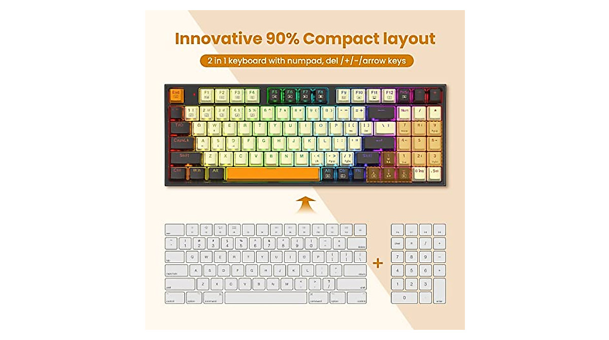 Redragon Mechanical Gaming Keyboard - RGB & Macro Features