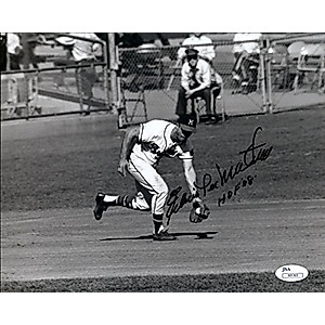 Kirkland Eddie Mathews 8 X 10 Autograph Photo on Glossy Photo Paper