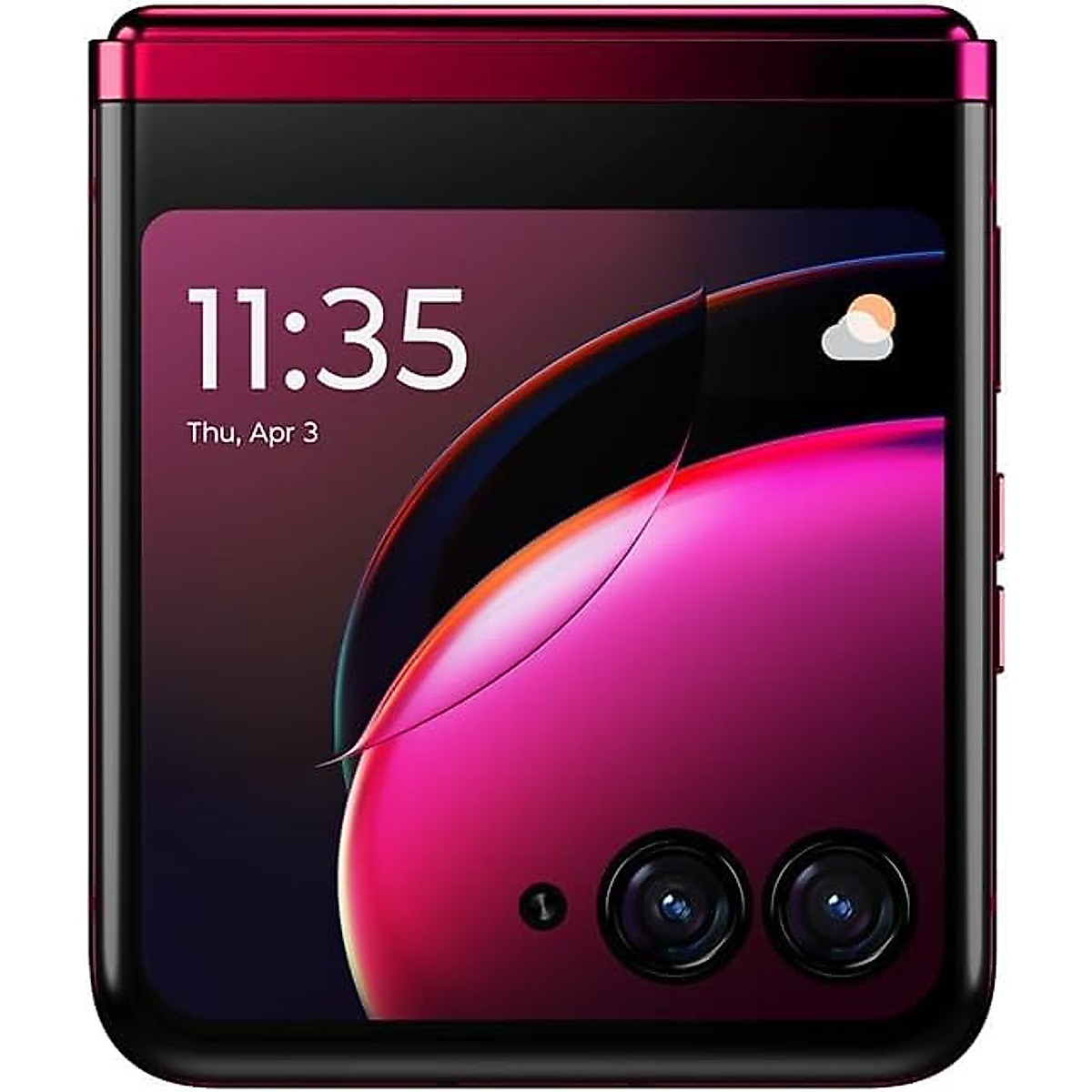 Motorola RAZR 40 Ultra 5G Dual 512GB 12GB RAM Unlocked (GSM Only | No CDMA - not Compatible with Verizon/Sprint) China Version, Foldable Smartphone – Viva Magenta