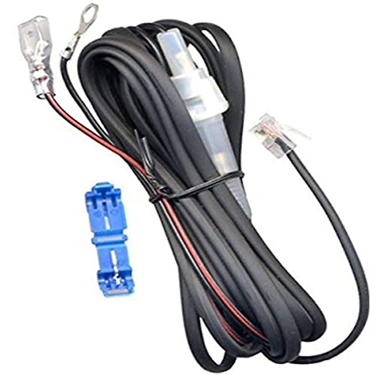Escort Direct Wire Power Cord for Radar and Laser Detectors, BLACK