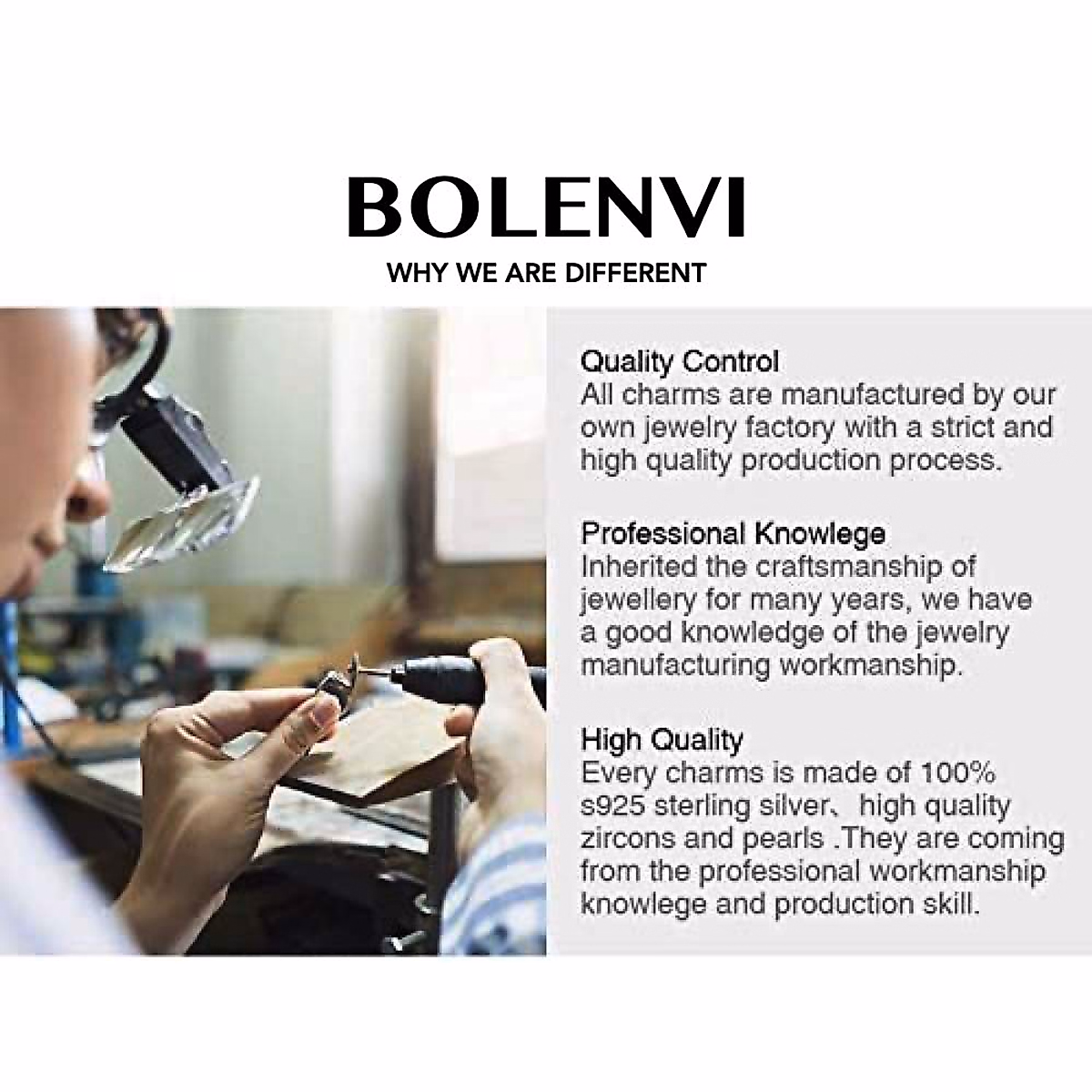 Bolenvi Baseball Bat Glove Sports 925 erling Silver Pendant Charm Bead For Pandora & Similar Charm Bracelets or Necklaces