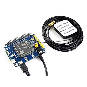 TOP1 SIM7600G-H 4G HAT for Raspberry Pi, LTE Cat-4 4G/3G/2G Communication GNSS Positioning Global Band. Supports Raspberry Pi Series Boards and Jetson Nano