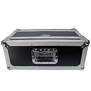 ProX X-4U7D 4U Deluxe Effects Rack 7" Deep Rail to Rail W/Handle