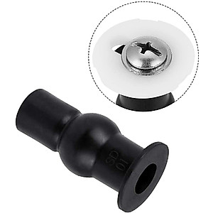 Toilet Seat Screws Toilet Seat Hinges Bolt Expanding Rubber Top Nuts Screw Fixings Fix WC Blind Hole Fittings