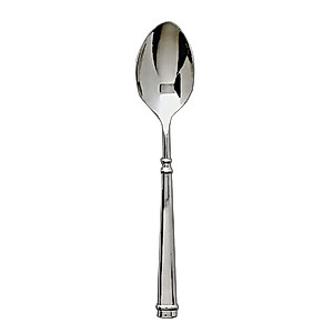 Ginkgo International Naples, Silverware Service for 6 Stainless Steel Flatware, 30-piece set, Silver