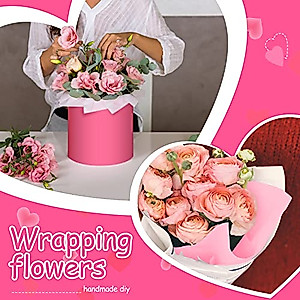 600 Pcs Red Hot Pink Tissue Paper Mother's Day Bridal Shower Tissue Paper for Gift Bags Decorative Wrapping Paper Pastel for Valentine's Day, Arts Crafts, DIY, Birthdays, Weddings 20 Inch