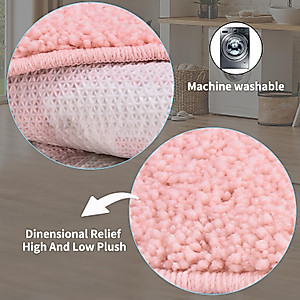 DHUJBFF Sweet Cheeks Bath Mat for Tub - Trendy Cute Pink Bath Mats for Girls, Anti Slip Funny Bath Rugs for Bathroom, Blush Pink Bathroom Decor Accessories, Hypebeast y2k Room Decor