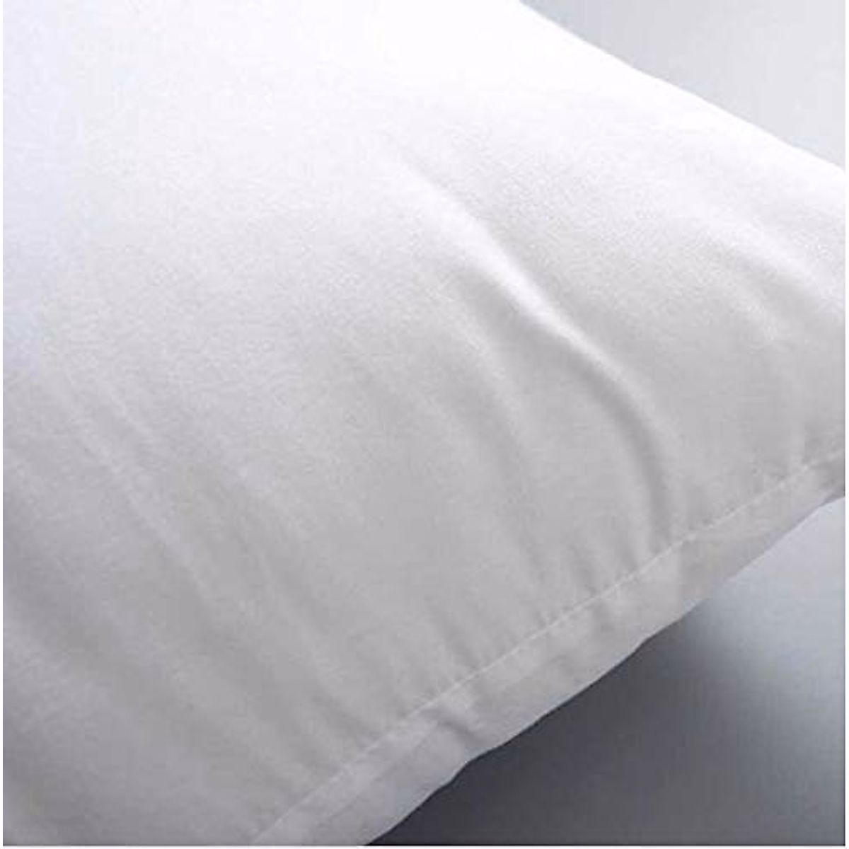 WHITEWRAP 20"x20" Set of 2 Throw Pillow Insert Decorative Polyester Filling Premium Hypoallergenic Sham Stuffer Square Couch - White