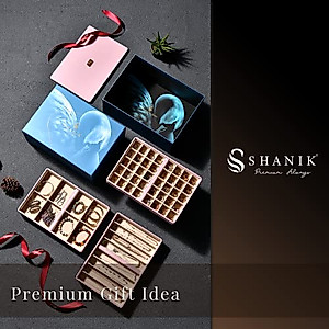 Shanik Stackable Large Jewelry Tray Organizers, 3 Pc. Set, Cute Designer Storage with Soft Velvet Surfaces to Protect Rings, Necklaces, Bands, and Earrings, Custom Display, Large Capacity, Pink