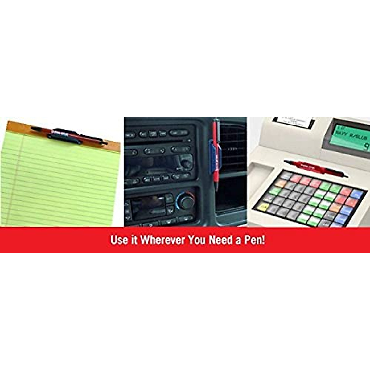 Pen Pal Pen Holder - 12 Pack Assorted Colors