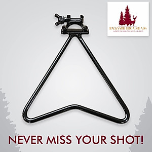 4N1 Lite Ravin Crossbow Accessory Hanger - Picatinny Bipod Accessory, Kickstand Rest, Shooting Rest, Cocking & De-Cocking Aid, Compatible with Ravin r9, r10, r15, r20, r29, r29x (9.8 oz), Black