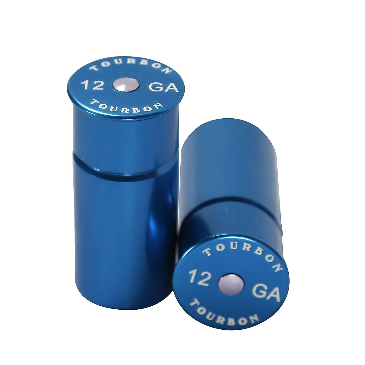 TOURBON Hunting Aluminum Shotgun 12 Gauge Snap Cap -Blue (Pack of 2 Pieces)