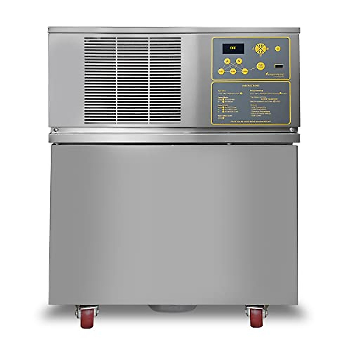 PrepRite PBF 4.0 Undercounter Blast Chiller Freezer - 4/5 Pan - R290 Refrigerant - Stainless Steel