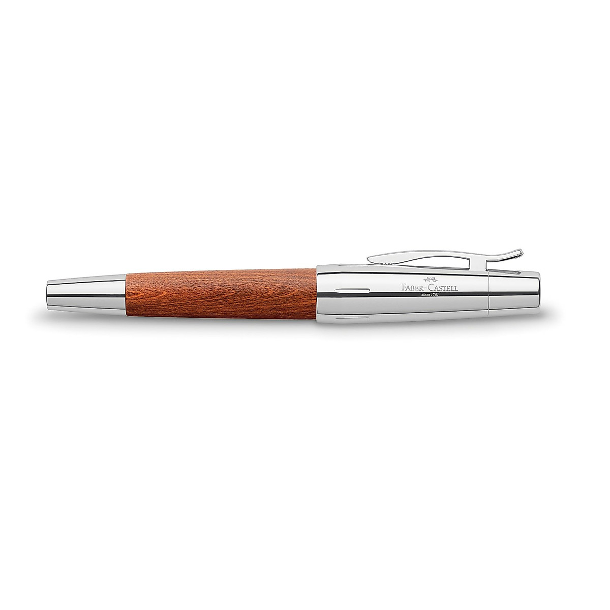 Faber Castell F148200Faber-Castell E-Motion fountain Pen Brown M, Pear wood brown.