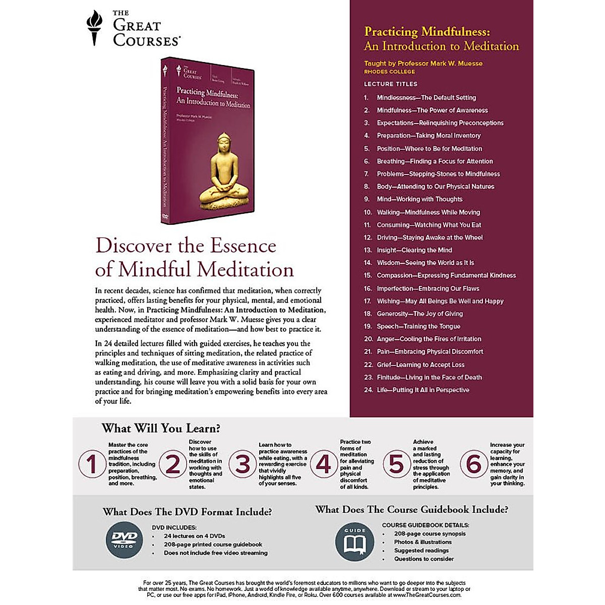 Practicing Mindfulness: An Introduction to Meditation