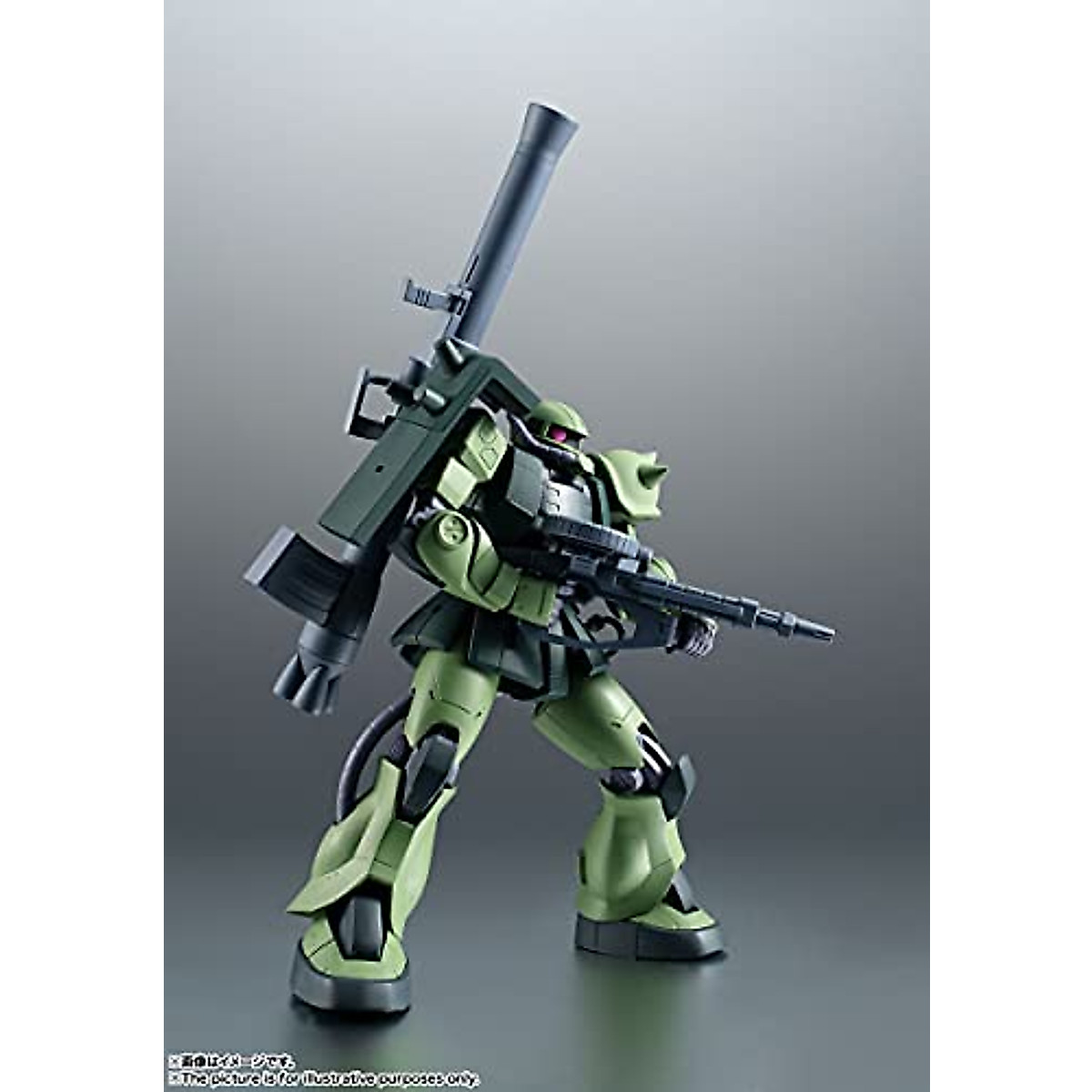 TAMASHII NATIONS - Mobile Suit Gundam The 08th MS Team - MS-06JC ZAKU II Type JC Version A.N.I.M.E., Bandai Spirits The Robot Spirits Collectible