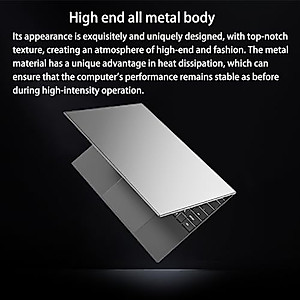 Morostron Win11 Laptop Computer, 15.6 Inch N5095 Quad core 16GB RAM 512G SSD, FHD 1920 * 1080 IPS Display Notebook PC, Backlit Keyboard, Finger Print Touch ID, AC WiFi,All-Metal Body