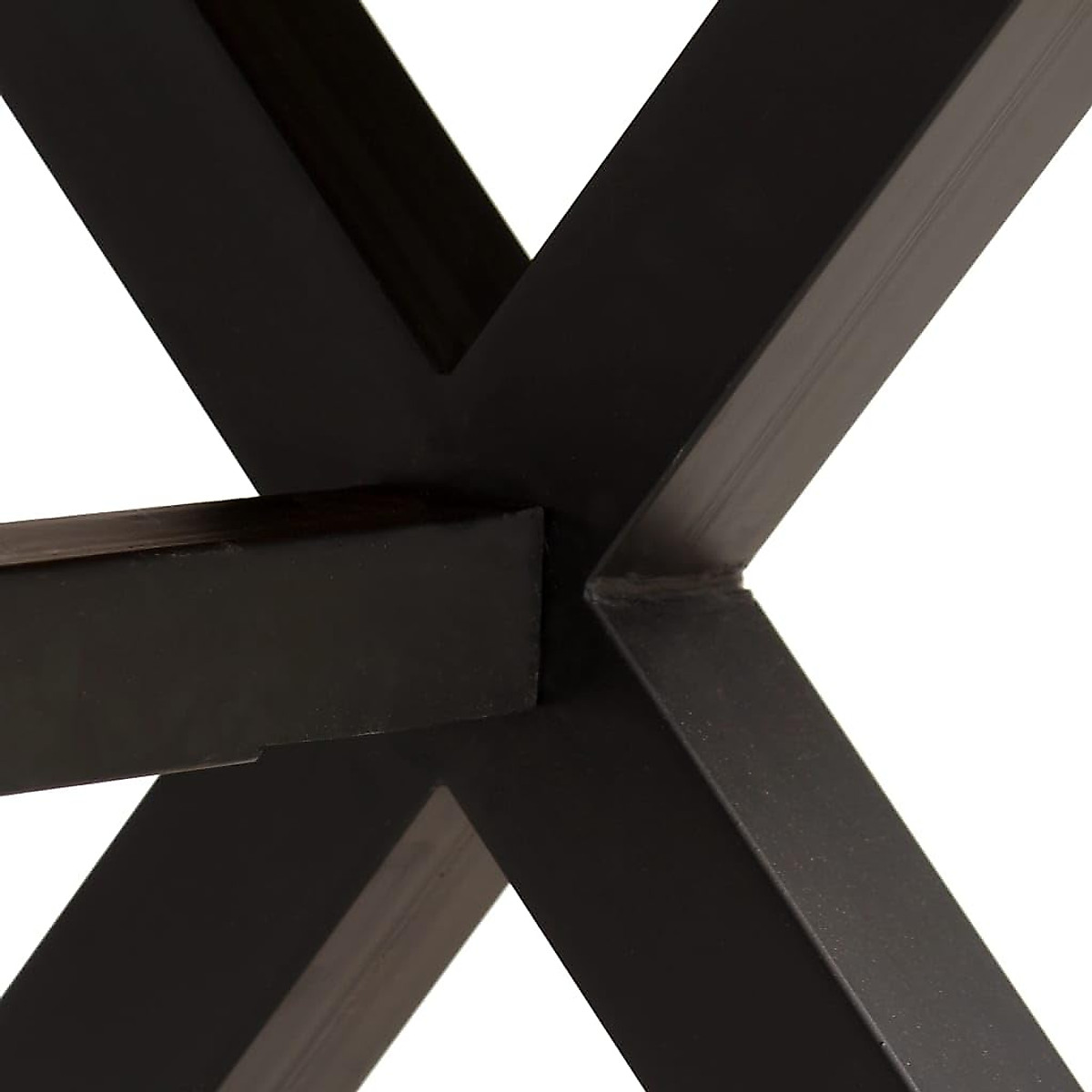 GOLINPEILO Wooden Dining Table, Kitchen Table Solid Acacia and Mango Wood 70.9"x35.4"x29.9" -AA