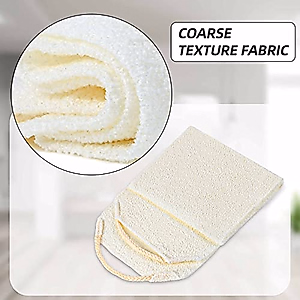 Exfoliating Back Scrubber for Shower, Rough Back Washer for Men and Women - Deeply Clean and Polish Skin - Better to Use Than Shower Brush or Loofah