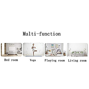 Area Rug Stars & Unicorn Area Rug for Living Room Bedroom Playing Room 5'x6'