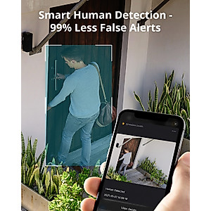 Defender Guard Pro 2K WiFi. Plug-in Security Camera with Color Night Vision, Two-Way Talk, Smart Human Detection, Spotlight & Siren (1 Camera, 32GB)