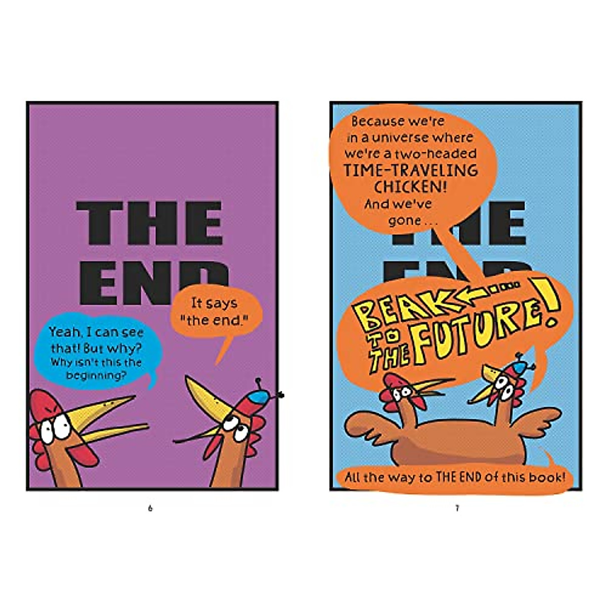 Two-Headed Chicken: Beak to the Future