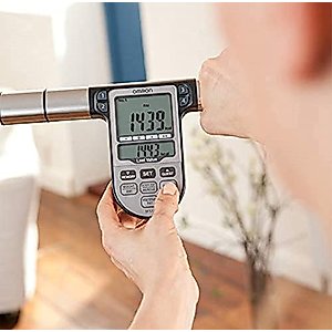 OMRON BF511 Clinically Validated Full Body Composition Monitor with 8 high-Precision sensors for Hand-to-Foot Measurement - Blue