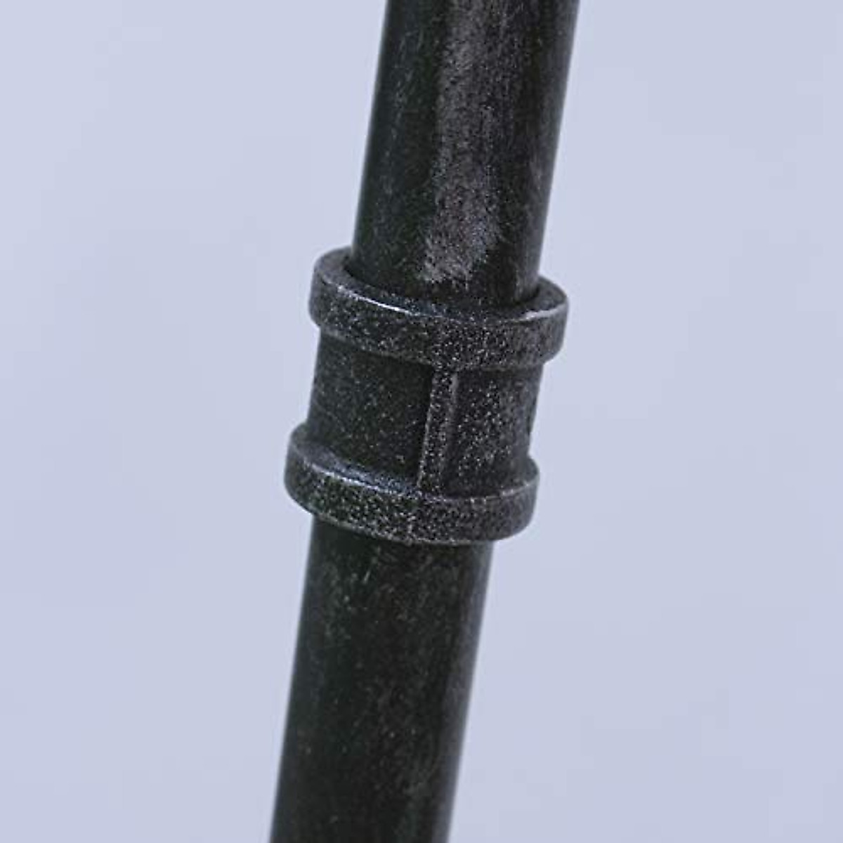 MBQQ Industrial Pipe Clothing Racks on Wheels,28in Length Heavy Duty Garment Racks Commercial Grade,Vintage Rolling Ballet Rack Clothes Display Rack Retail Display,Black Brush Silver