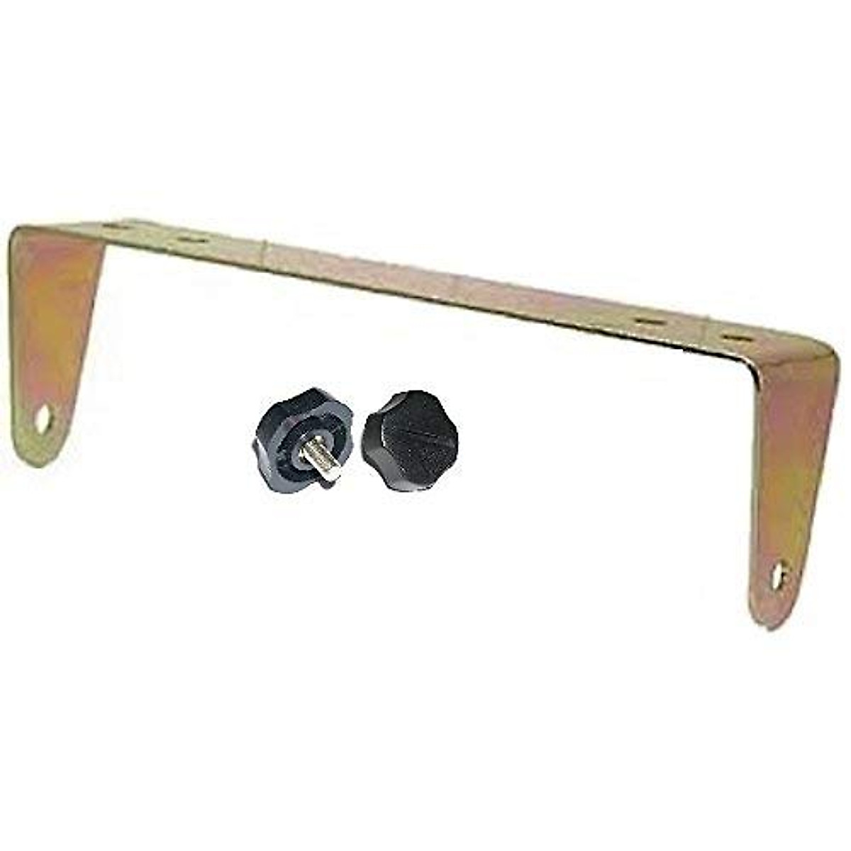 Workman Cobra 25 CB Radio Mount Bracket with 5mm Plastic knobs
